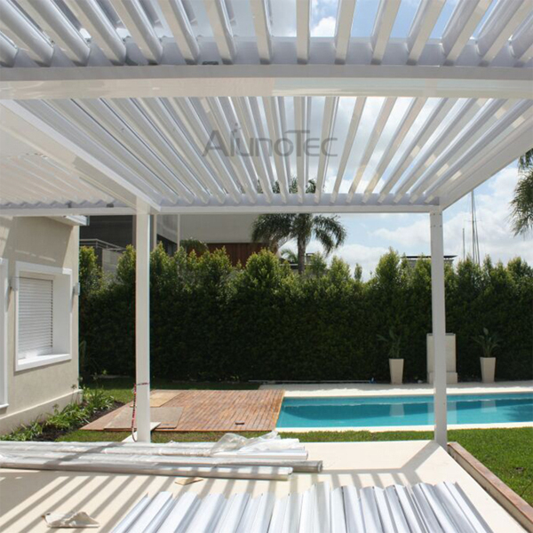 Morden Design Aluminum Operable Pergola Canopy - Buy Pergola Canopy ...