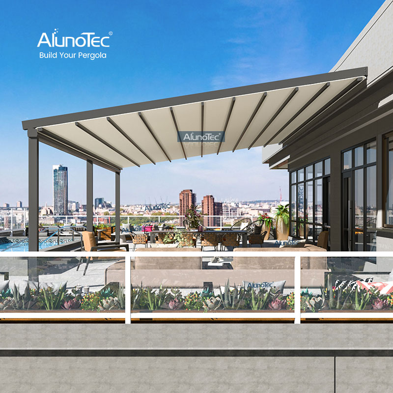 3x4 3x6m Grey Motorized Retractable Type Roof for Factory - Buy ...