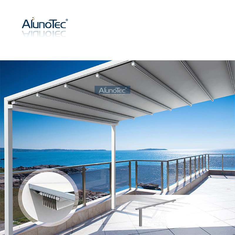 Customize Foldable Aluminum Retractable Awnings with Sliding Roof - Buy ...