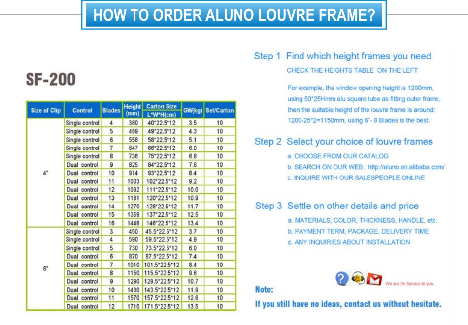 PVC Louvre Window Frames with Glass-Blade-Holders - Buy louver frame ...
